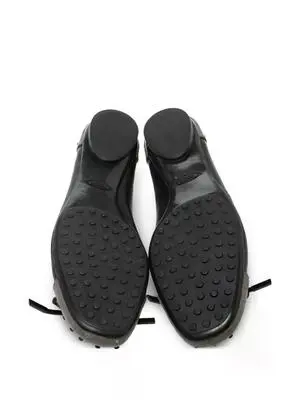 TOD'S Studded Ballerina Flats - Black