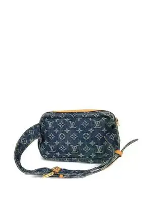 LOUIS VUITTON 2007 Monogram Denim Belt Bag