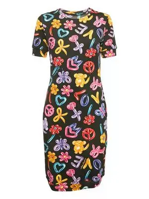 Moschino Printed Day Dresses
