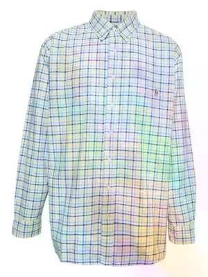 Polo Ralph Lauren Checked Cotton Shirt - Blue