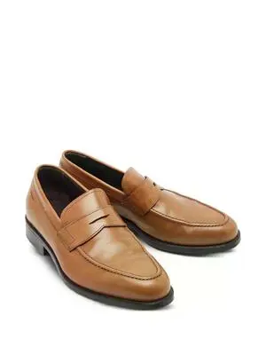 FERRAGAMO Leather Loafers