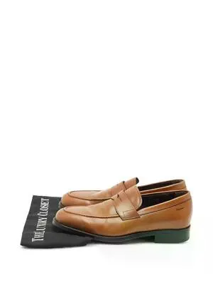 FERRAGAMO Leather Loafers