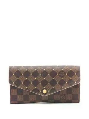 LOUIS VUITTON 2019 Portefeuil Sara Wallet - Brown