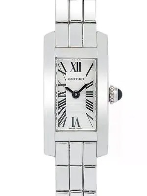 CARTIER Tank Allongée 27mm 18k White Gold Watch