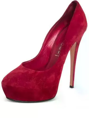 Casadei 140mm Suede Heeled Pumps