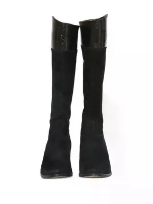 ALBERTO FASCIANI Leather Knee-high Boots