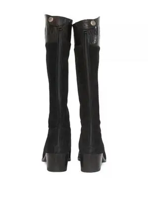 ALBERTO FASCIANI Leather Knee-high Boots