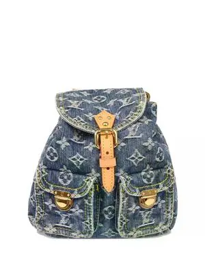 LOUIS VUITTON 2006 Sac A Dos Denim Backpack