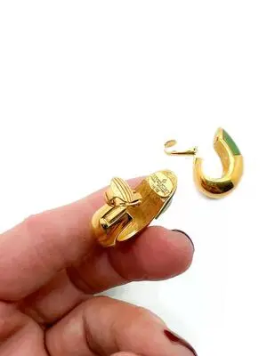 Givenchy 1976 Huggie Earrings