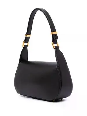 Valentino Garavani Vlogo Chain Shoulder Bag - Black