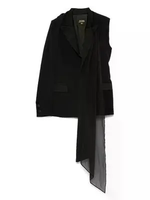 JEAN PAUL GAULTIER 2000s One-sleeve Jacket With Attached Scarf