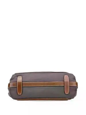 Celine 2007 Canvas Carriage Tote Bag - Brown