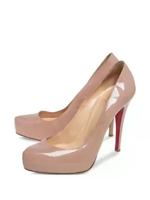 CHRISTIAN LOUBOUTIN 110mm Rolando Platform Pumps - Neutrals
