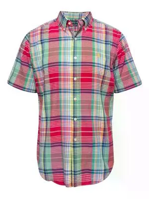 Men's Plaid Polo Shirts