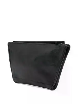 Versace 1980s Leather Clutch Bag