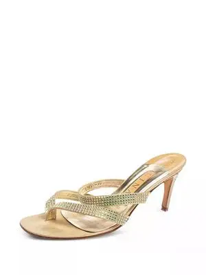 GINA 75mm Crystal-embellished Sandals
