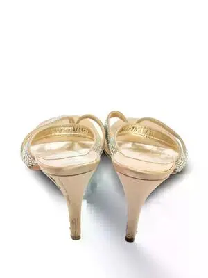 GINA 75mm Crystal-embellished Sandals