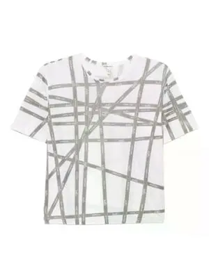Hermès 1990-2000s Print T-shirt - White