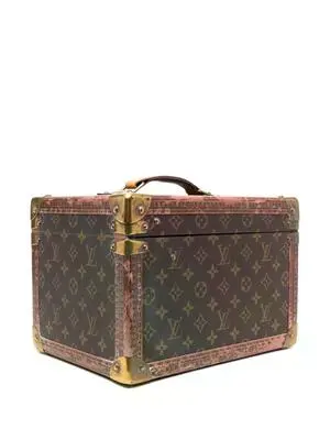 LOUIS VUITTON 2000s Monogram Vanity Case Handbag