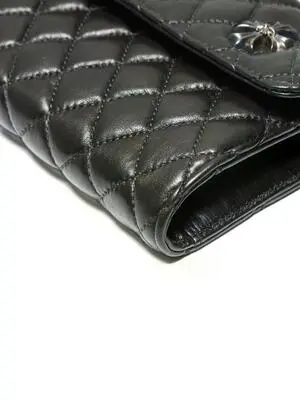 Chrome Hearts 2010 Logo-plaque Quilted Wallet