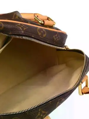 LOUIS VUITTON 2006 Monogram Manhattan Pm Handbag - Brown