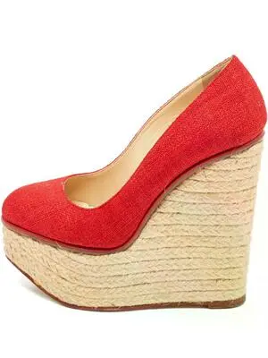 CHARLOTTE OLYMPIA Rope Wedge Pumps
