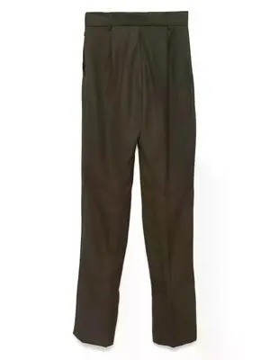 Prada 2000s Stirrup-cuff Bootcut Trousers