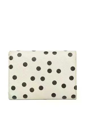 Dolce & Gabbana Polka-dot Leather Wallet