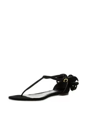 Alexander McQueen Butterfly-detail Leather Sandals