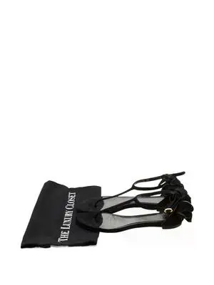 Alexander McQueen Butterfly-detail Leather Sandals