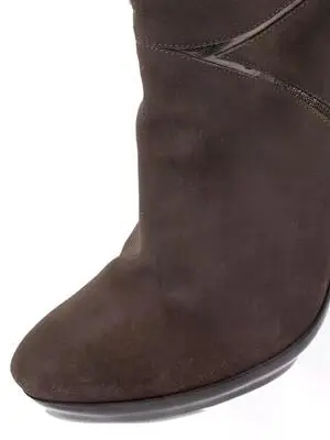 Bottega Veneta 110mm Suede Platform Heel Boots