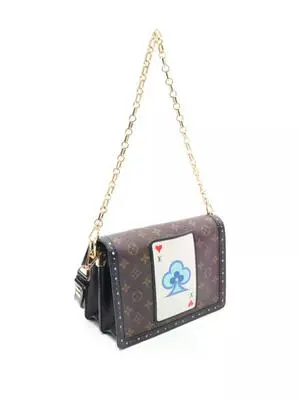 LOUIS VUITTON Dauphine Mm Shoulder Bag - Brown