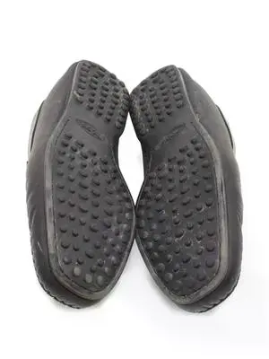 FERRAGAMO Leather Driver Loafers