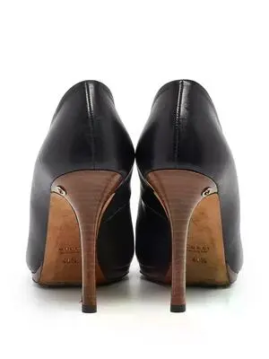 Gucci 2024 100mm Leather Pumps