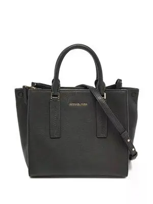 Michael Kors Leather Tote Bag - Black