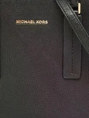 Michael Kors Leather Tote Bag - Black