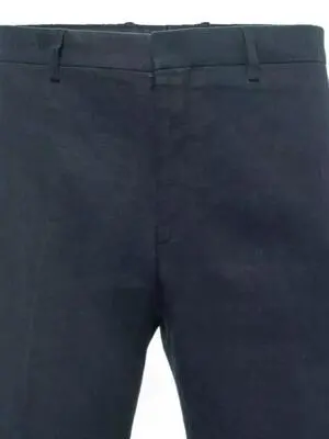 JOSEPH Straight-leg Crepe Trousers - Blue