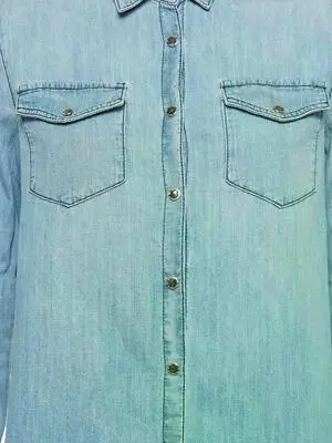 Elisabetta Franchi Pocket Denim Shirt
