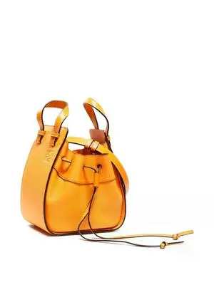 Loewe Mini Hammock Satchel Bag - Yellow