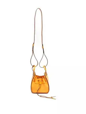 Loewe Mini Hammock Satchel Bag - Yellow