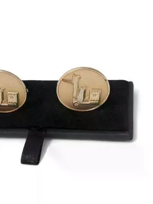 Vintage 2010 Pre-owned Round Cufflinks