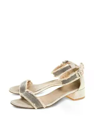STUART WEITZMAN Vaneli Chain-embellished Sandals