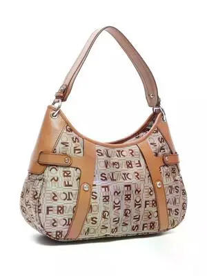 FERRAGAMO Logo-print Canvas Shoulder Bag
