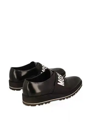 Moschino Logo-strap Loafers