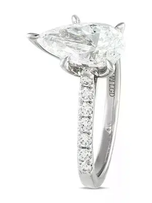 LB EXCLUSIVE 14k White Gold Lab-grown Diamond Ring
