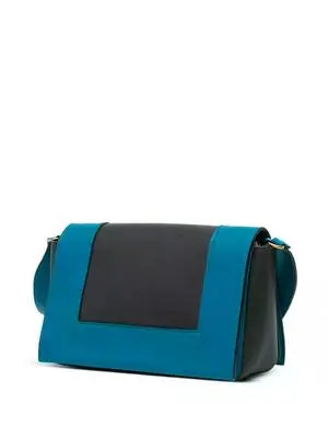 Celine 2017 Leather Frame Shoulder Bag - Black