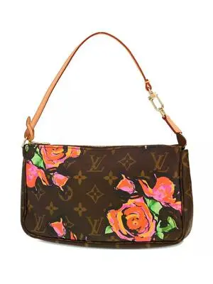 LOUIS VUITTON X Stephen Sprouse Pochette Accessoires Pouch - Brown