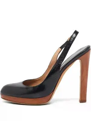 SERGIO ROSSI 120mm Slingback Platform Pumps