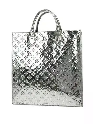 LOUIS VUITTON 2009 Sac Plat Handbag - Silver