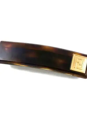 Fendi 2000s Ff-motif Hair Clip